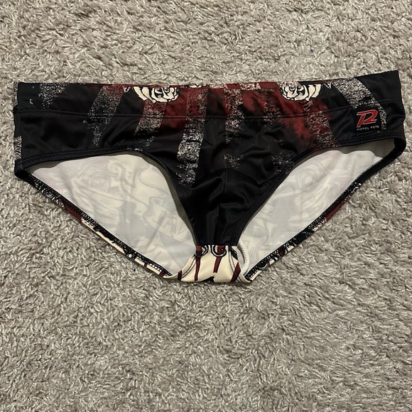 pistol pete | Swim | Pistol Pete Eternal Heart Speedo Swim Briefs Size ...